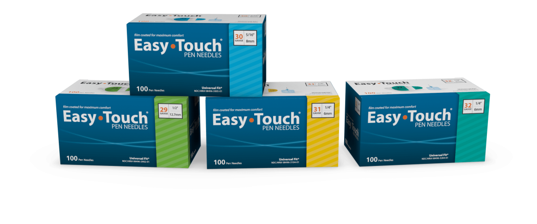 EasyTouch® Pen Needles (100 count) - KD Healthcare Solutions
